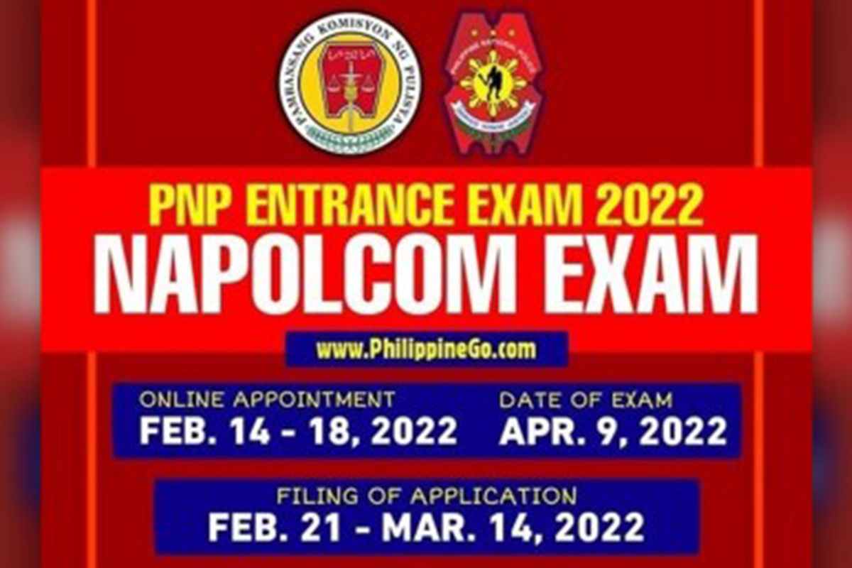 Application para sa PNP exams sa Abril, online na simula sa Lunes ...