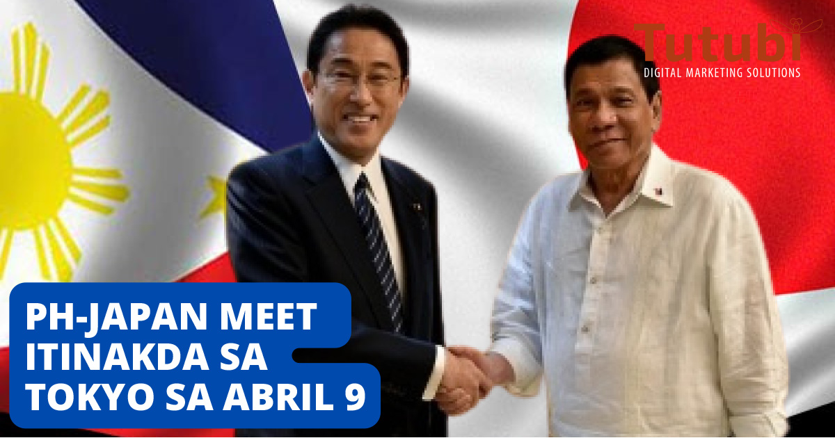 PH-Japan meet itinakda sa Tokyo sa Abril 9 - Tutubi News