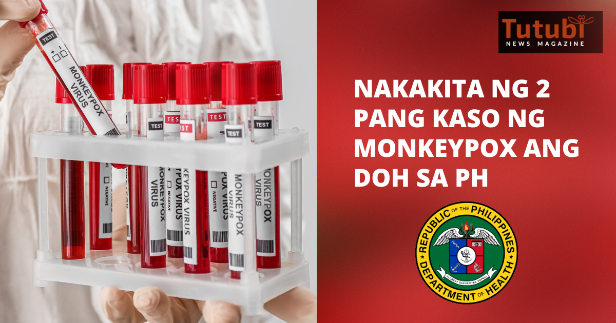 Nakakita ng 2 pang kaso ng monkeypox ang DOH sa PH - Tutubi News