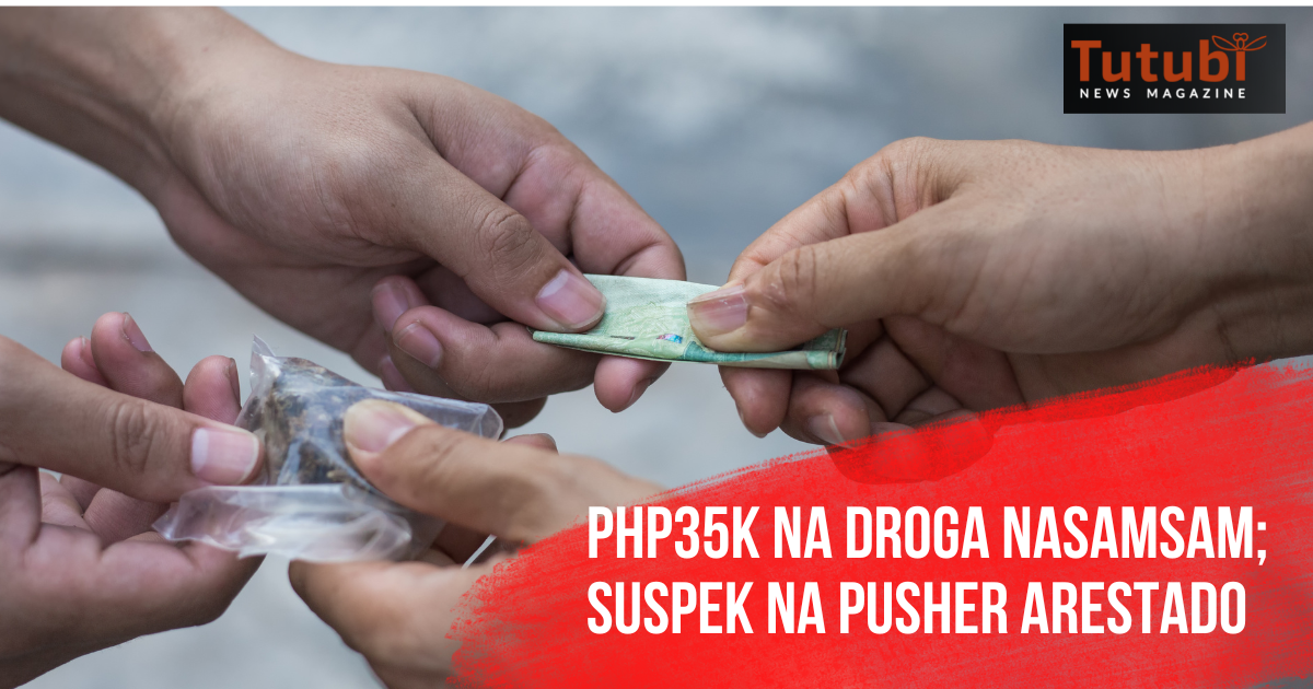 Php35K na droga nasamsam; suspek na pusher arestado - Tutubi News