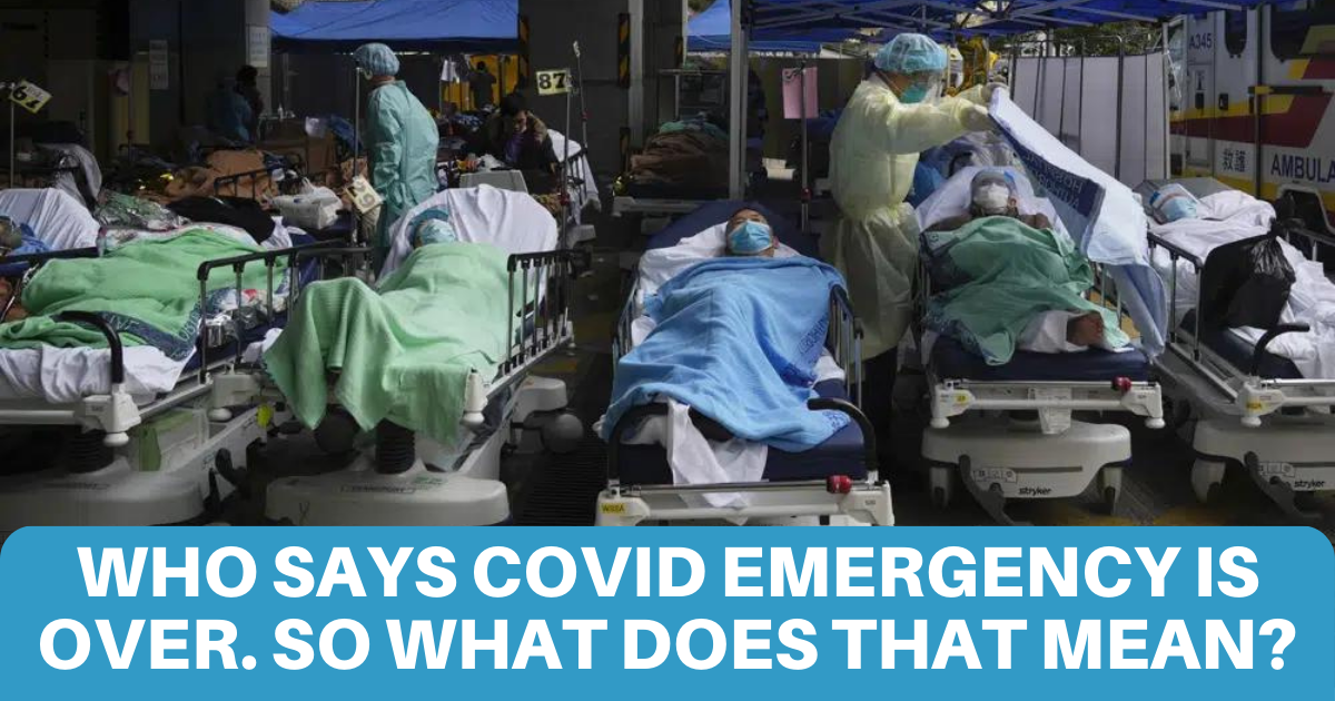 WHO says COVID emergency is over. So what does that mean? - Tutubi News