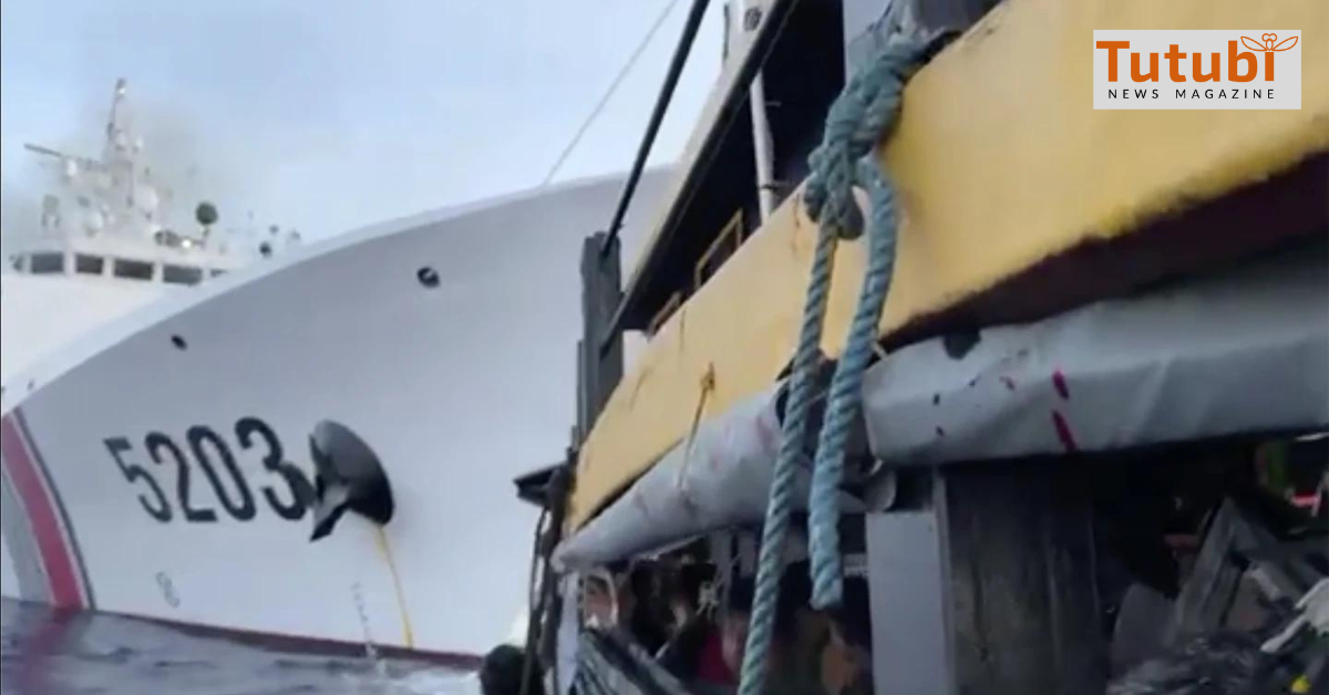 Philippines reports Chinese vessels ramming coast guard ship and supply ...