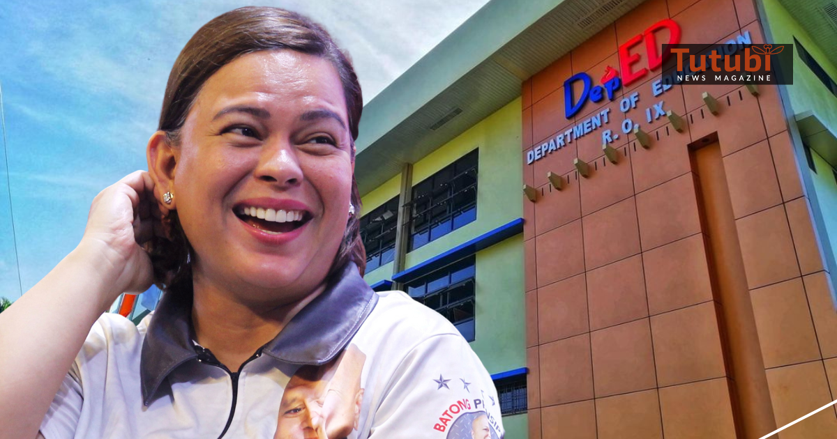 Solon kay PBBM: VP Sara bilang education chief pag-isipang mabuti ... Solon kay PBBM: VP Sara bilang education chief pag-isipang mabuti ...