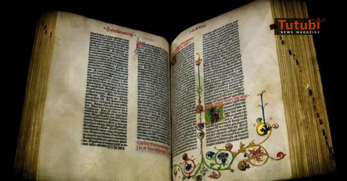 Gutenberg Bible: A 500-year-old treasure of faith and innovation ...