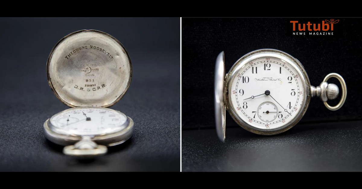Theodore Roosevelt’s stolen pocket watch returns home after 36 years ...
