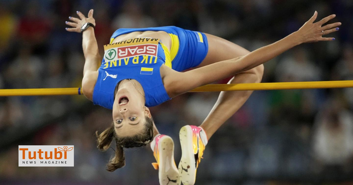 World-record high jumper sets sights on gold in Paris with Ukraine ...