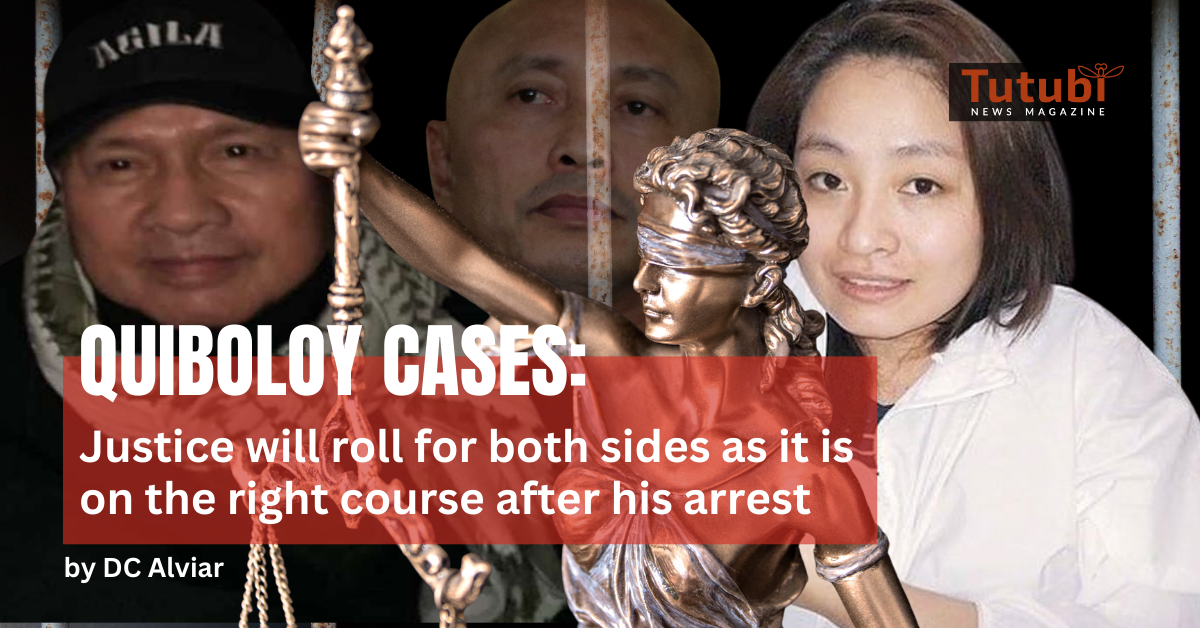 Quiboloy cases: Justice will roll for both sides as it is on the right ...