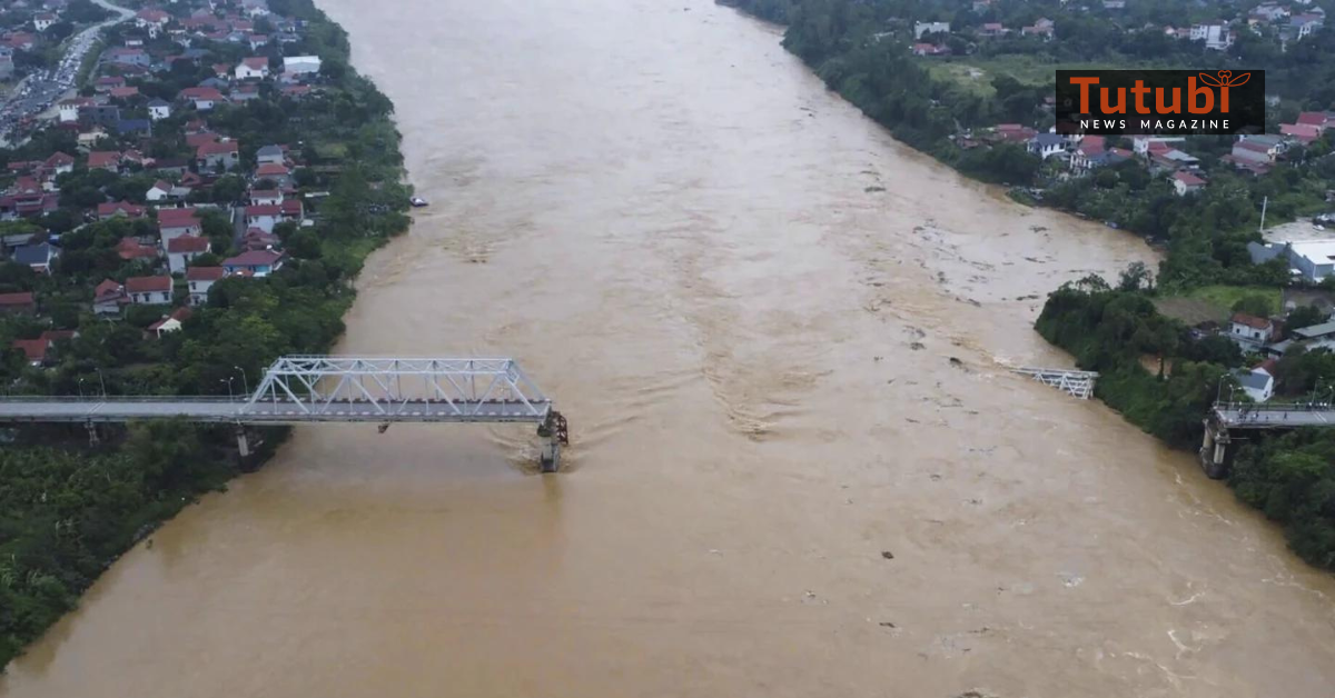 Vietnam devastated by floods as bridge collapses and bus swept away ...