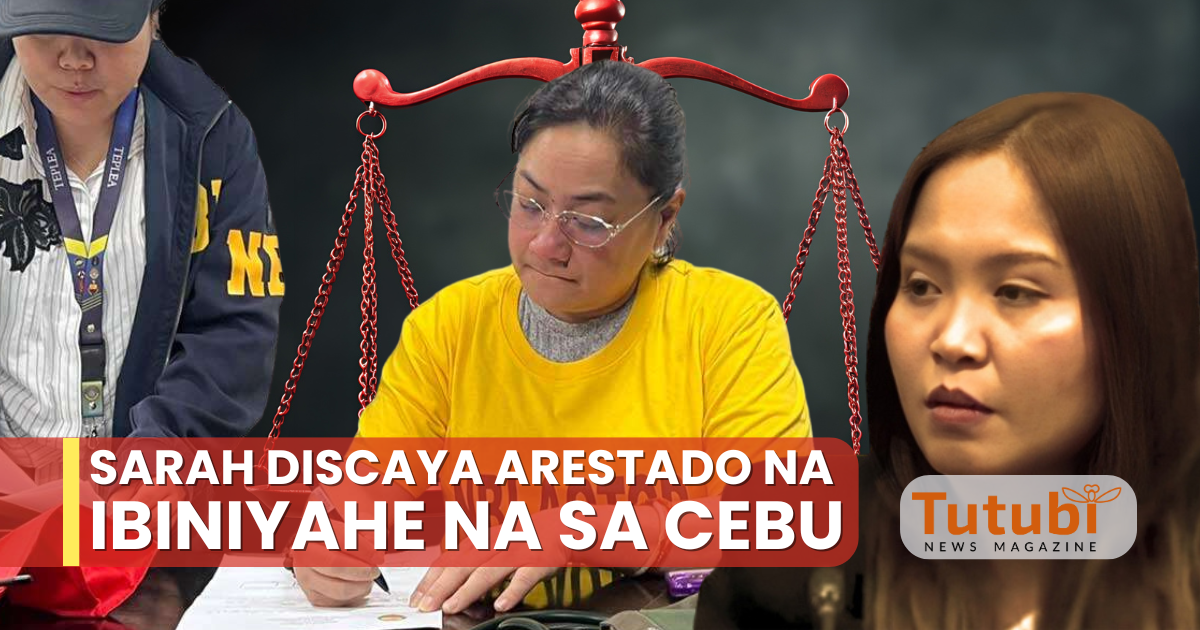 Sarah Discaya arestado na, dinala na sa Cebu - Tutubi News