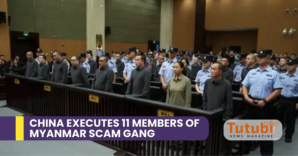 China executes 11 members of a gang behind a billion-dollar criminal ...