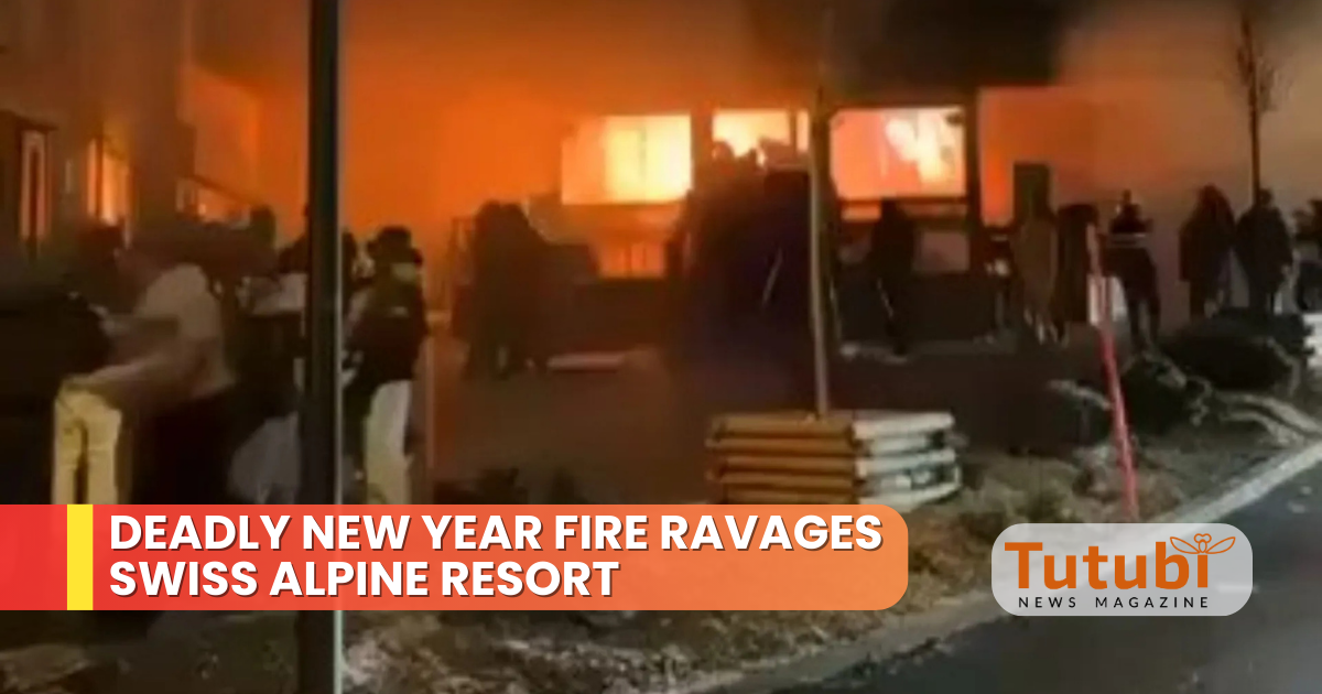 Deadly New Year fire at Swiss Alpine resort bar; dozens feared dead ...
