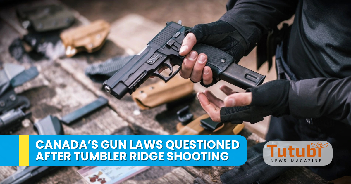 Canada's gun laws under scrutiny after school shooting - Tutubi News