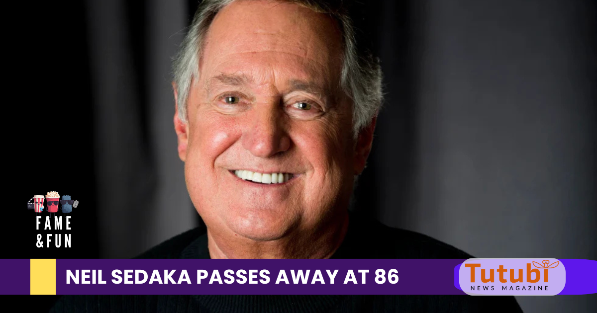 Neil Sedaka, hitmaking singer-songwriter of the 60s and 70, dies at 86 ...