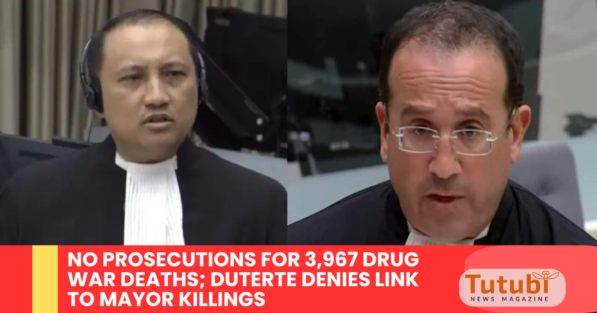 ICC hears claims of no prosecutions in 3,967 drug war deaths; defense ...