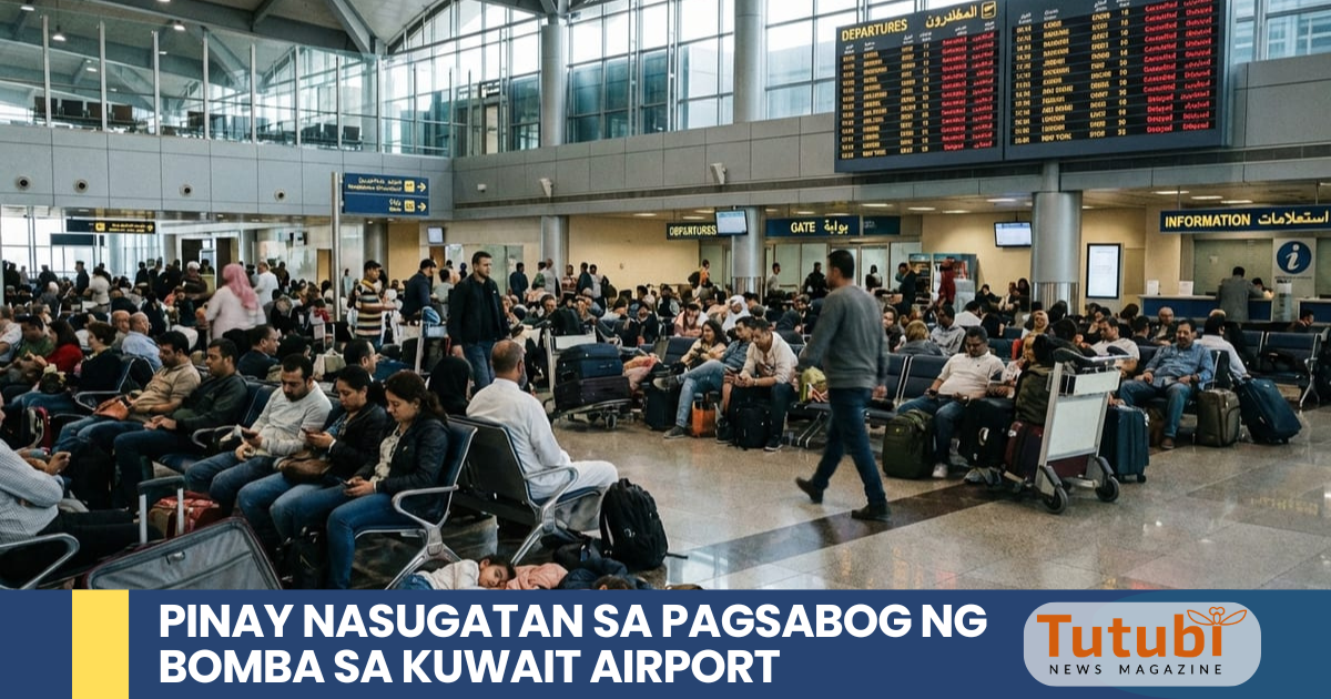 OFW nasugatan sa pagsabog ng bomba sa Kuwait airport - Tutubi News