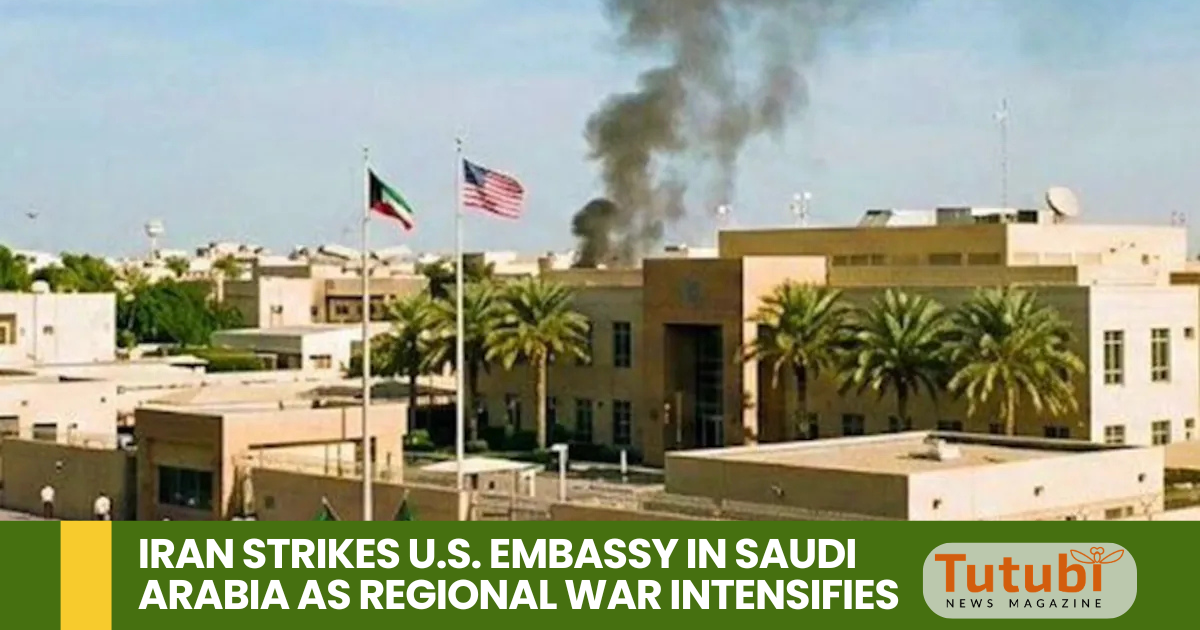 Iran strikes U.S. Embassy in Saudi Arabia as conflict widens across ...