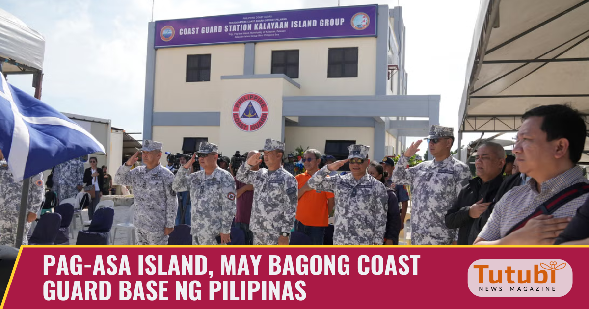 Nagbukas ng bagong coast guard base ang Pilipinas sa pinag-aagawang ...
