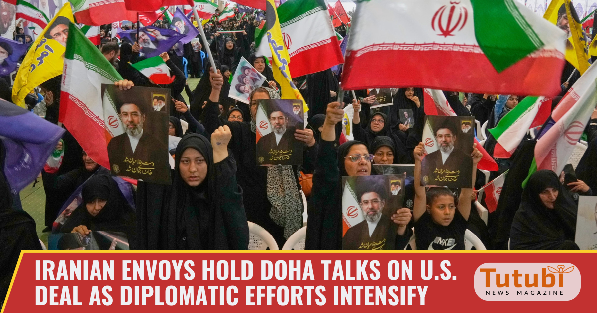 Iranian envoys meet Qatar leaders as talks on possible U.S. deal ...