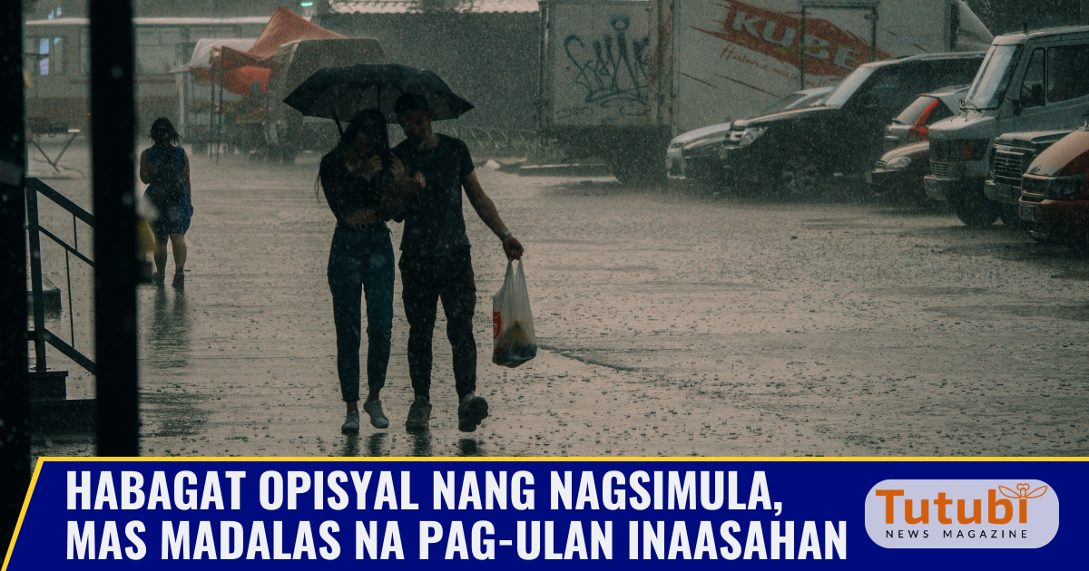 Opisyal nang nagsimula ang Habagat, ayon sa PAGASA - Tutubi News