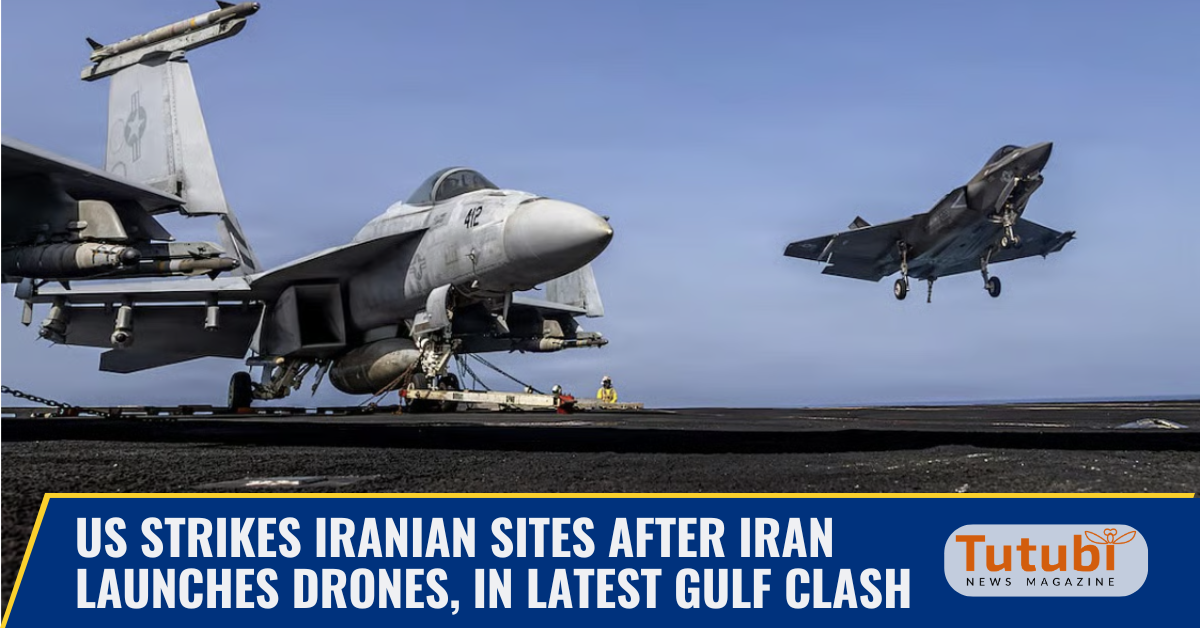 US strikes Iranian sites after drone incident escalates Gulf tensions ...