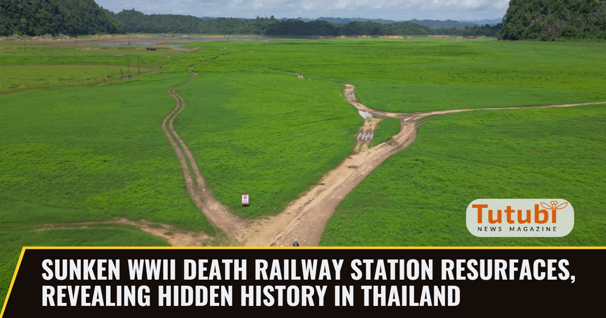 Sunken WWII ‘Death Railway’ station resurfaces in Thailand, offering ...